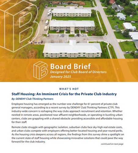 Board Brief Issue January 2025 | CMAA | Publications